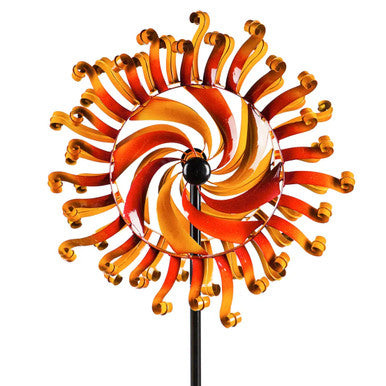 Sunshine Bliss Wind Spinner – Radiant Garden Art | Jupiter Watersports