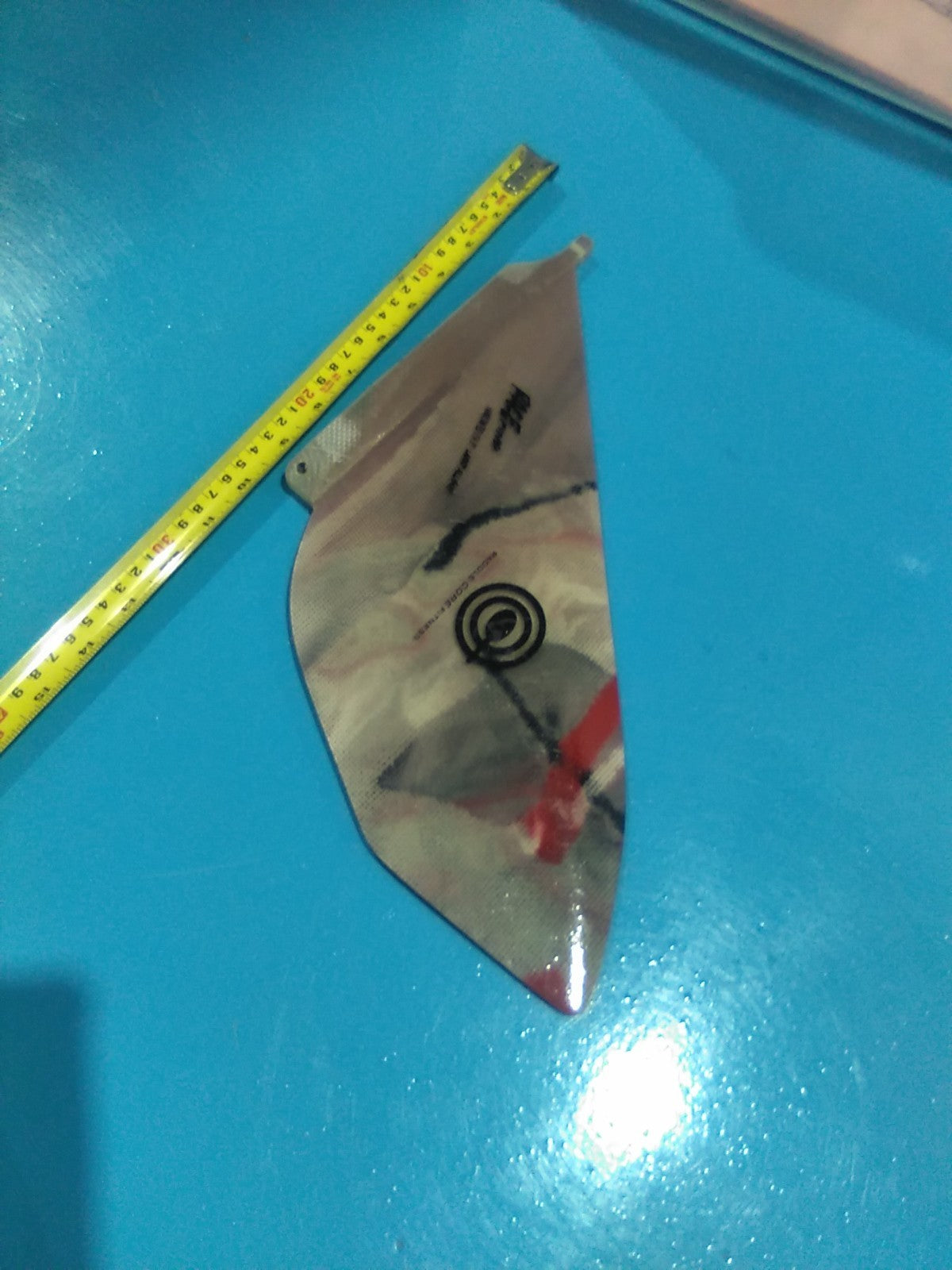 Custom Sup Race Fin Larry Allison 10" h X 12"w Bat fin – Jupiter ...